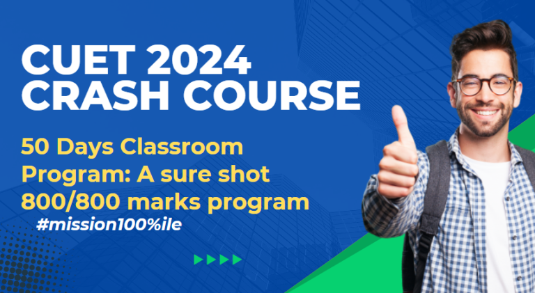 CUET Crash Course 2023 Structure