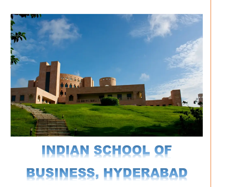 ISB Hyderabad: Fees, Cut-Off, Admission, etc