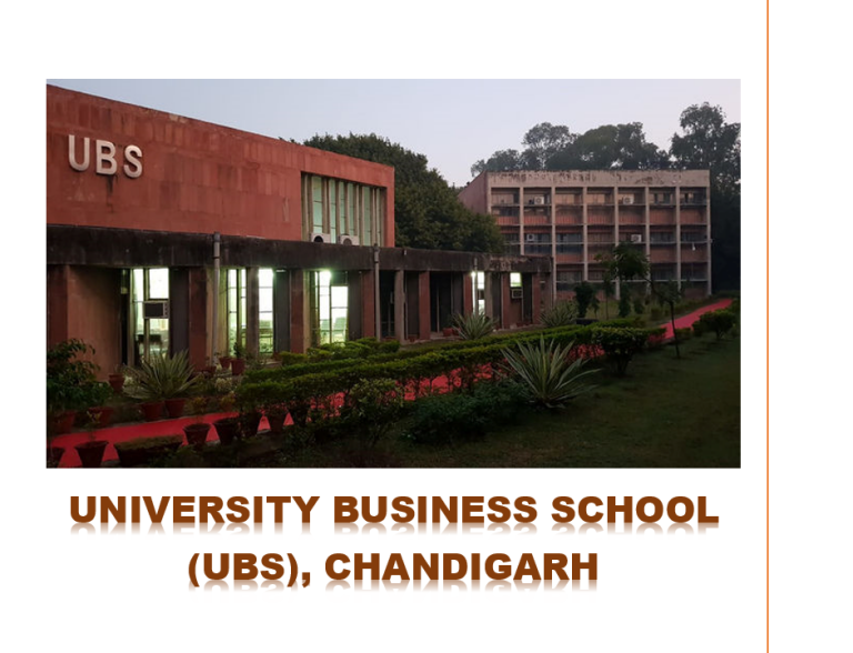 UBS Chandigarh: Admission, Eligibility, Fees, Cut off, etc.
